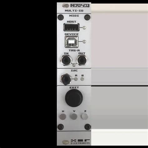 Xor Electronics Nerdseq Multi Io Expander Eurorack Module Grey Elevator Sound