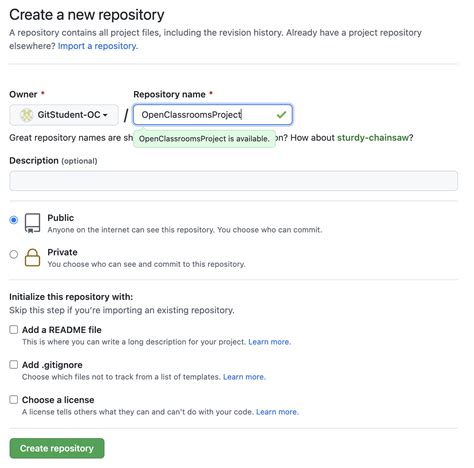 Start Your Project With Github Openclassrooms