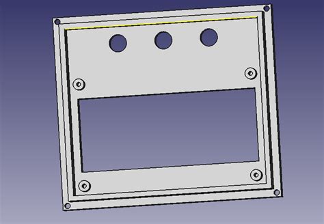 Stl File Lcd 1604 Box With 3 Buttons・design To Download And 3d Print・cults