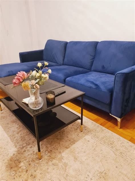 Μπλε βελουδινος γωνιακος καναπες 2 50x1 50 αγγελίες στον Ν Θεσσαλονίκης Δ Θεσσαλονίκης