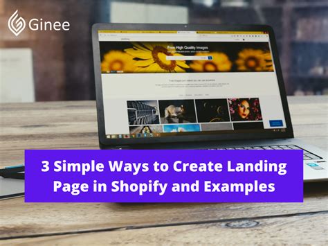 Simple Ways To Create Landing Page In Shopify And Examples Ginee