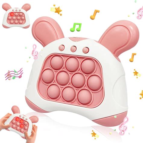 Amazon Com Fast Push Bubble Game Quick Speed Push Puzzle Game Console Toys Light Up Pop Pro