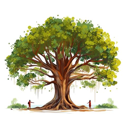 Peepal Tree Drawing