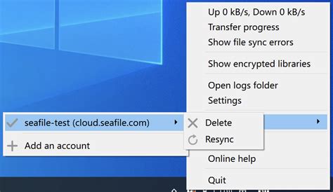 Drive Client For Windows 10 Or Later Seafile User Manual