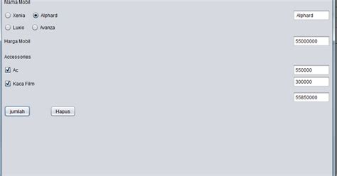 Java Netbeans Aplikasi Sederhana 1