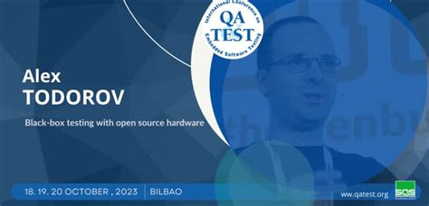 Qaandtest Embedded Conference On Linkedin Qaandtest Embedded 2023 Speaker Alexander Todorov