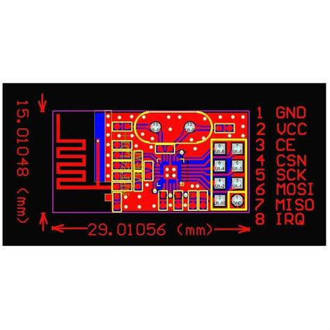 NRF24L01 RF 2 4GHz Wireless RF Transceiver Module