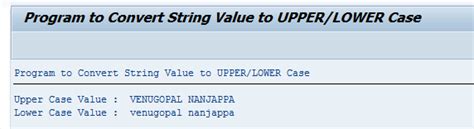 Abap Learners Guide Abap Program To Convert Value Stored In A