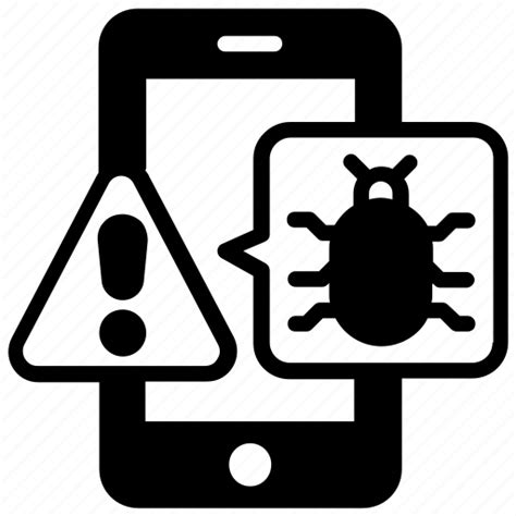 Mobile Virus Bug Malware Threat Cyber Icon Download On Iconfinder