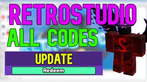 All Retrostudio Codes Roblox Retrostudio Codes June 2023 Youtube