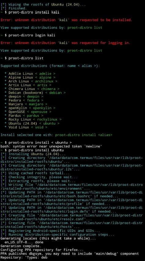 Linux Termux Ubuntu Cybersecurity Techexploration Sadewo Abdi