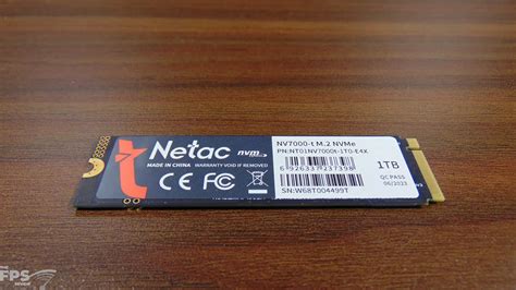 Netac Nv T Tb Pcie Gen M Nvme Ssd Review
