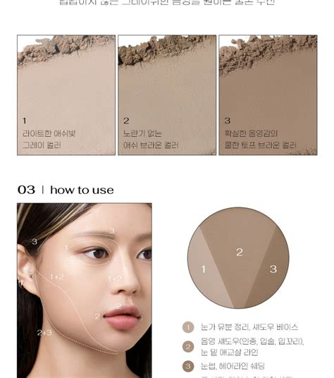 V SHADING 三色陰影輪廓粉餅 色可選 PERIPERA 搵好西