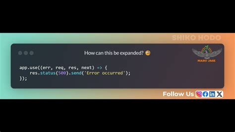 Maho Jase It On Linkedin Expressjs Backenddevelopment Devlife Nodejs Debugging