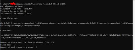 This Program Correctly Encrypts My Plaintext File