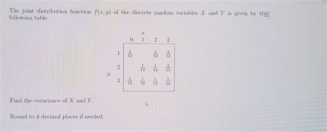 solved the joint distribution function f x y of the