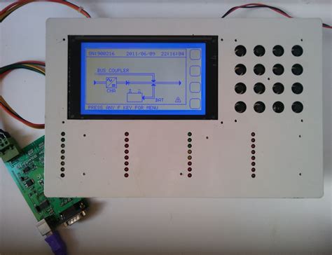 Mimic LCD Display Embedded MCU