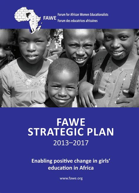 Fawe Strategic Plan 2013 2017 By Forum For African Women