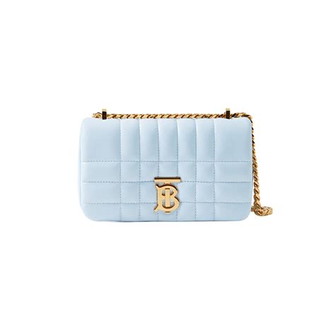 버버리 미니 롤라백 페일 블루 Burberry Kream