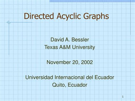Ppt Directed Acyclic Graphs Powerpoint Presentation Free Download Id147973