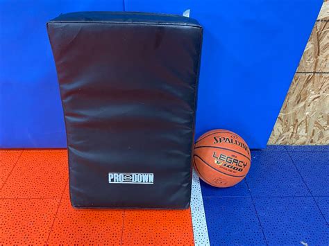 Pro Down Collegiate Blocking Shield Black Review Master Basketball