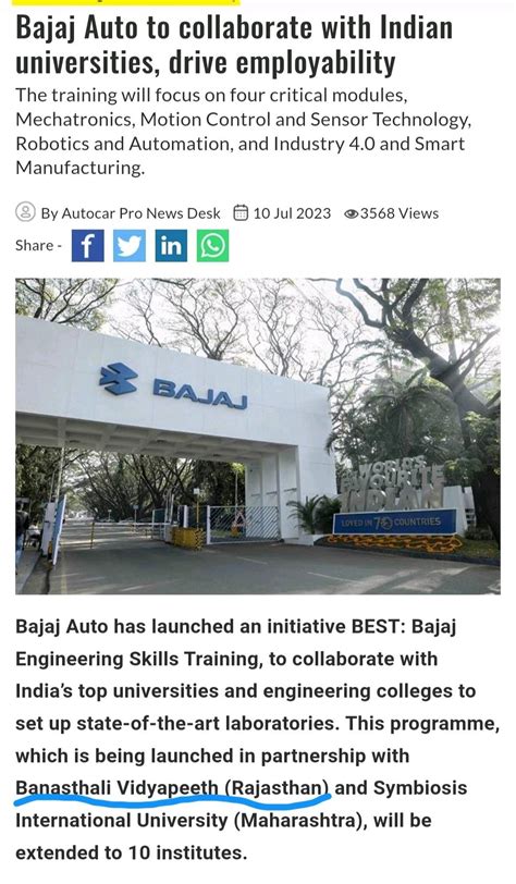 Shrishti Chaudhary On Linkedin Banasthali Vidyapith