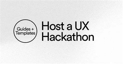 User Research Hackathon Template User Research Hackathon Template