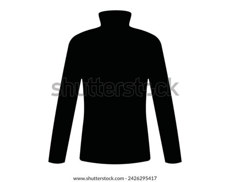 High Neck Silhouette Vector Art White Stock Vector Royalty Free 2426295417 Shutterstock