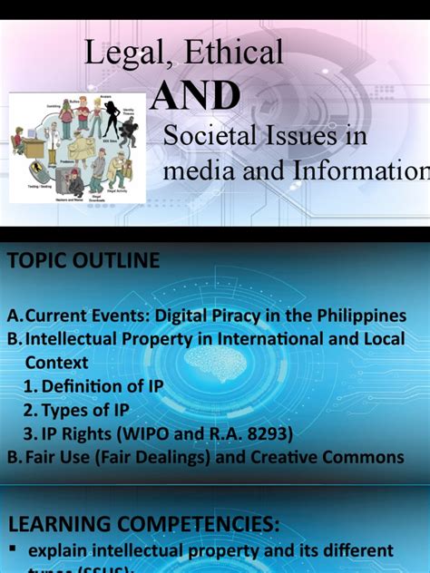 Legal Ethical And Societal Issues In Media And Information Part 1
