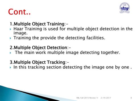 Multiple Object Detection Ppt