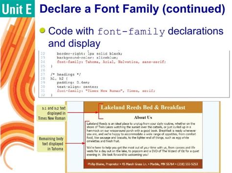 Formatting Text With Css Ppt