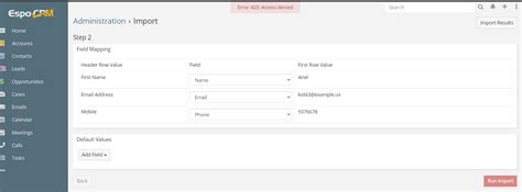 Not Able To Import Csv File · Issue 2291 · Espocrmespocrm · Github
