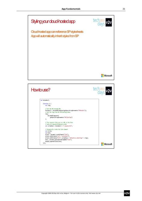 Deep Dive Sharepoint 2013 Sharepoint App Development Fundamentals Docx