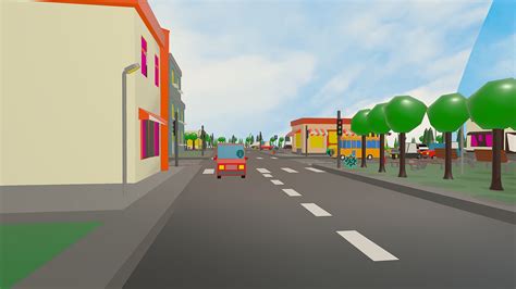 Traffic Park Viz4D Real Time Archviz On Browser