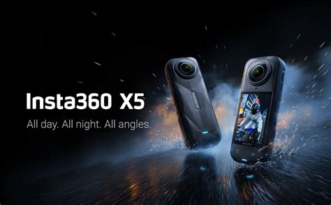 Insta360 X5 Standard Bundle 8k 360 Degree Action Camera With Triple Ai Power And Replaceable