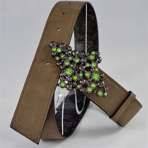 Motif Python Vert Gris Taupé