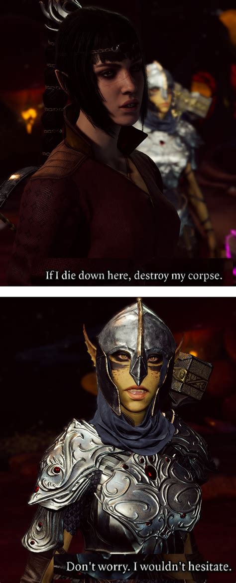 I Love The Banter Between Laezel And Shadowheart Rbaldursgate3