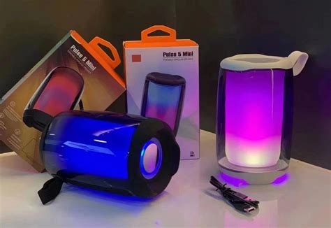 PLUSE 5 Mini Bluetooths Wireless Speaker With LED Light And Super Bass Model China Manufacturer