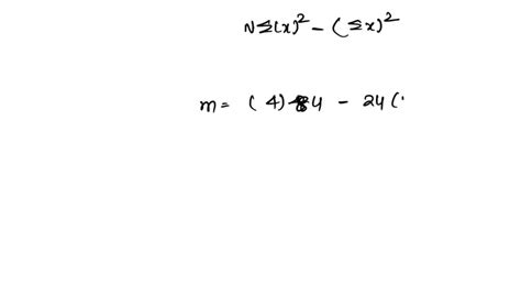 SOLVED Linear Regression Given 4 Data Points 2 15 Use Simple Linear