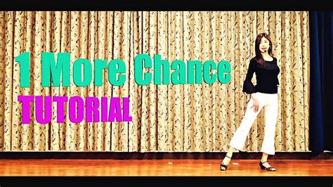 챔프라인댄스 1 More Chance Line Dance TUTORIAL 원모어챈스 라인댄스 설명영상 YouTube