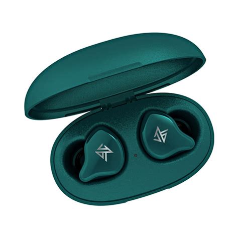 KZ S1 TWS Bluetooth 5.0 TWS Earphones Hybrid Driver Green
