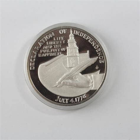 1976 Silver Bicentennial Commemorative Coin Property Room