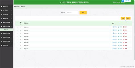 《大学计算机》课程思政资源共享平台源码开题智慧思政平台系统计算机 Csdn博客