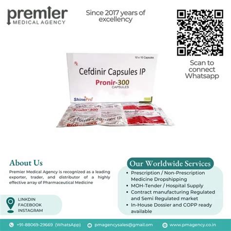 Cefdinir Capsules 300 Mg At Rs 385 Strip Of 10 Tablets In Nagpur Id