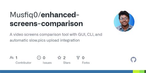 Github Musfiq0enhanced Screens Comparison A Video Screens