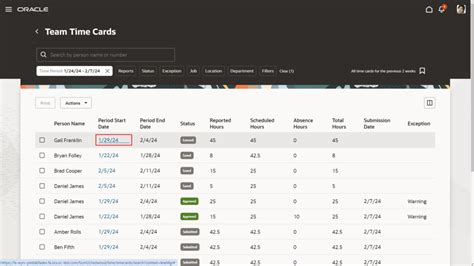 Oracle HCM Update B Time And Labor