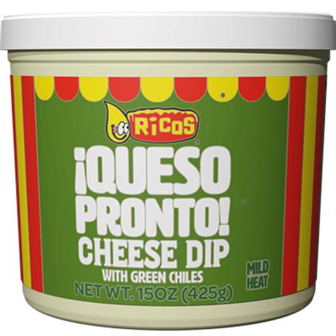 Ricos® Queso Pronto™ Green Chili Cheese Dip 15 Oz Ralphs