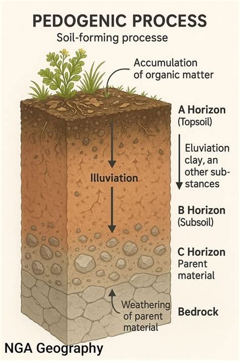 Pedogenesis Also Known As The Pedogenic Process Is The Natural