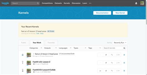 Returning To Kaggle Kernels Fastai Course V3