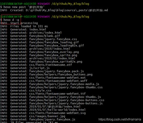 Githubhexo搭建个人博客（包括更改主题）（实践成功）githubhexo搭建博客主题为buretty Csdn博客
